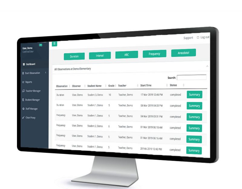 Analyzed Behavior: Behavior Tracking App for Education Professionals